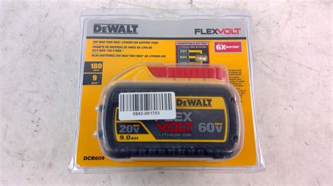 Dewalt Flexvolt Tool Battery Property Room