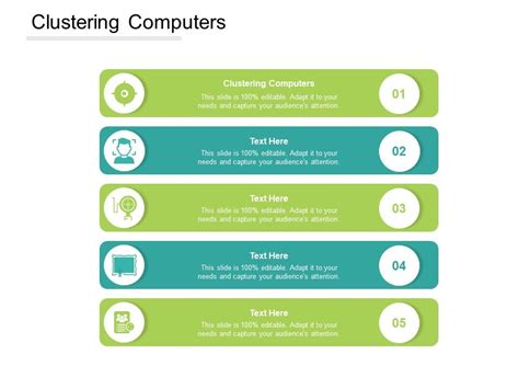 Clustering Computers Ppt Powerpoint Presentation Portfolio Background