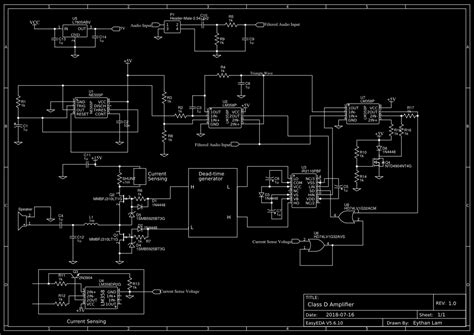 Class D Amplifier Platform For Creating And Sharing Projects Oshwlab