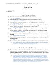 Statistics Practice Pdf Nicolette Missbrenner Hannah Georges Jessica Belyeu Isabelle Fink And