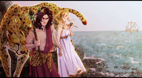 Dionysus And Ariadne By Tvattbjornsart On Deviantart Greek Mythology Art Dionysus God
