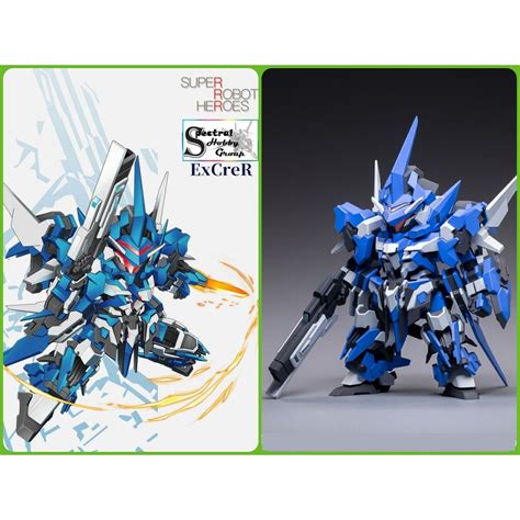 Mô Hình Lắp Ráp Sd Super Robot Heroes Excrer