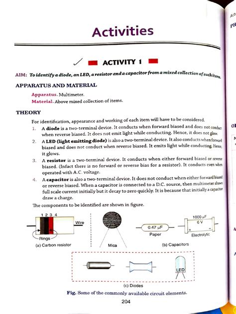 Activity Section B Pdf Capacitor Diode