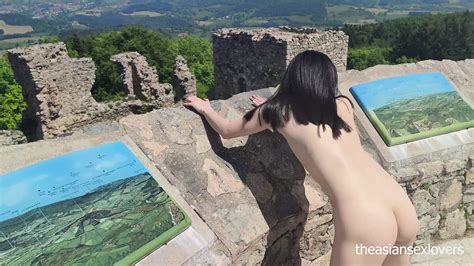 Outdoor Sex I Fuck My Brother S Asian Girlfriend In A Castle It Finish By A Huge Creampie Xhamster