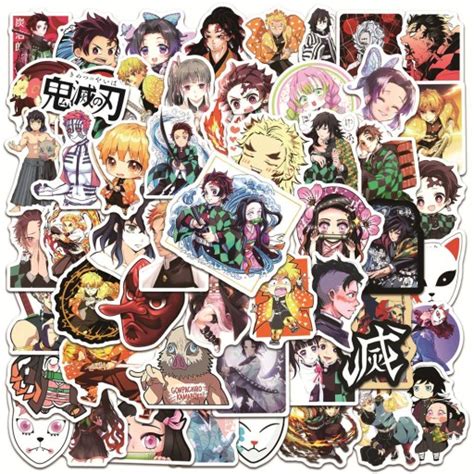 Naklejki Demon Slayer Anime Manga 50 Sztuk Bydgoszcz Kup Teraz Na