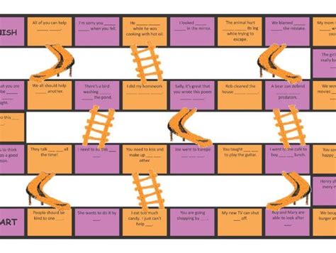 Reflexive And Reciprocal Pronouns Legal Size Text Chutes And Ladders
