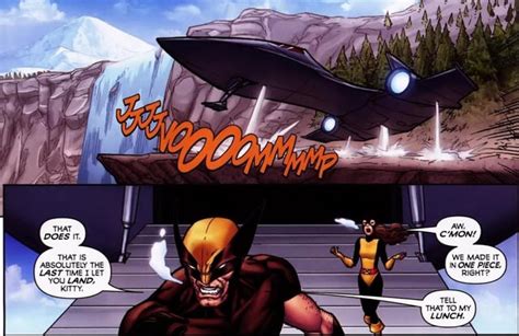 Kitty And Logan Sassing Each Other A Compilation Wolverine First Class Edition R Xmen