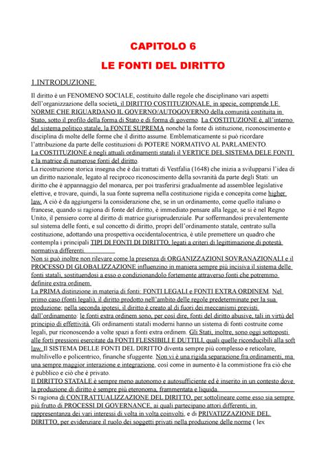 Capitolo 6 Di Lezioni Di Diritto Costituzionale E Comparato Capitolo