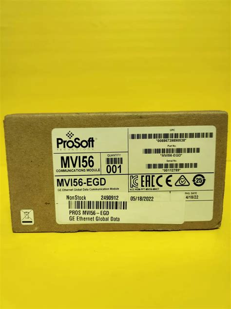 New Prosoft Mvi56 Egd Global Data Network Interface Mvi56 Ethernet Controllogix Greenway