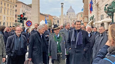 Papst Benedikt Markus Söder Erobert Rom