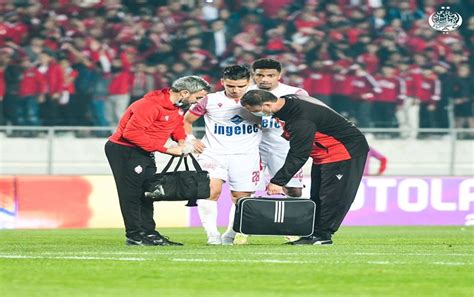 رياضة الوداد يكشف جديد إصابة اللاعب اللافي