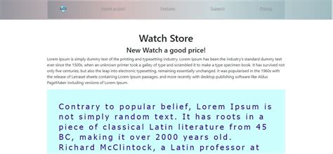 Watch Store Luxury Silver On Html Template Source Code Sellanycode