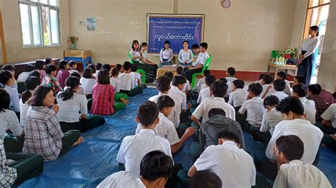 ဖျာပုံမြို့နယ်၊ အလကဂျိုဝါကြံခင်းကျောင်း၌ လူငယ်စကားဝိုင်း ကျင်းပ