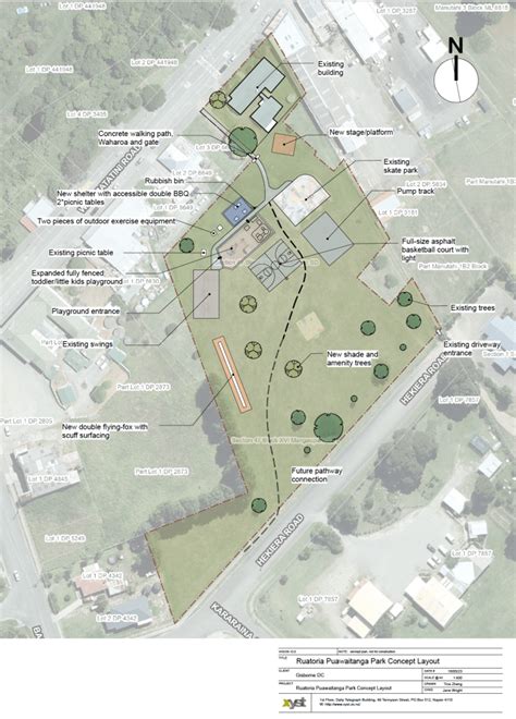 Ruatoria Puawaitanga Park Concept Plan Xyst