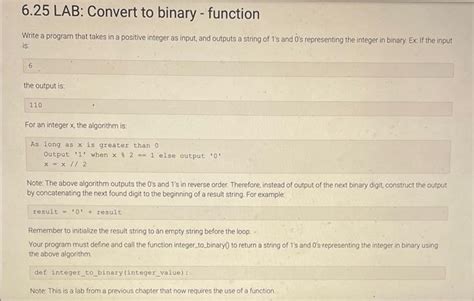 Solved Write A Program That Takes In A Positive Integer As