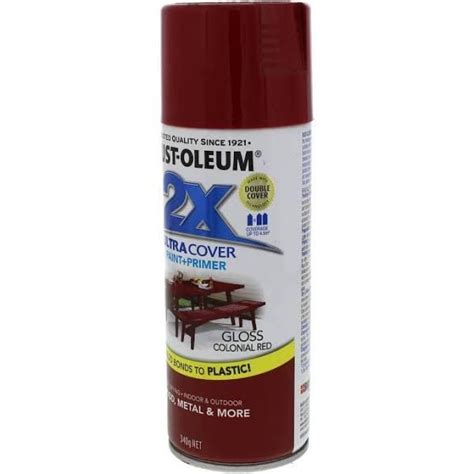 Rust Oleum General Purpose 2x Ultra Cover Gloss Colonial Red 276265 Price History Comparison