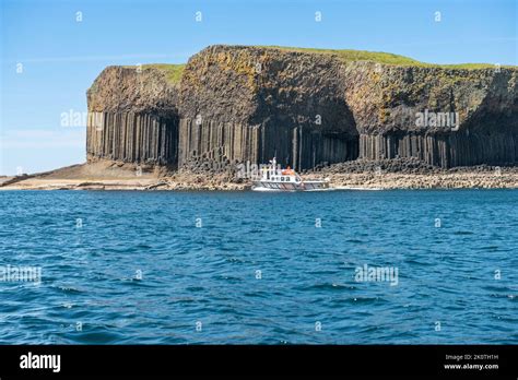 The Basalt Island Of Staffa Just Off Iona Scotland Reachable By Boat