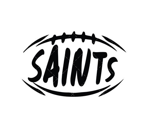 Saints Svg Png Pdf Football Svg Mascot Svg