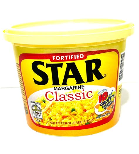 Star Margarine Classic 250 Grams Sandr Oriental Foods