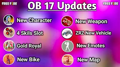Free Fire Ob 17 Update New Map New Character New Vehicles