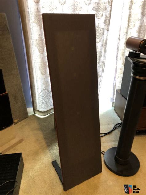 Magnepan Lrs Like New Condition Slate Gray Fabric Cherry Wood Trim For Sale Us Audio Mart