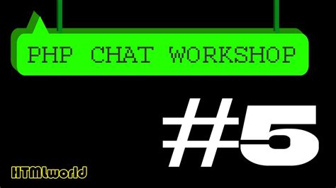 php tutorial chat erstellen mit php workshop 5 deutsch youtube
