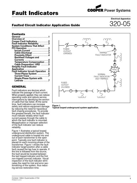Fault Indicators Sel Guide Pdf Fuse Electrical Transformer