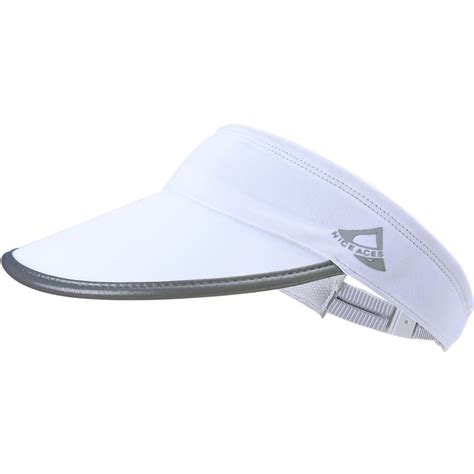 Niceaces Womens Reflective Visor White