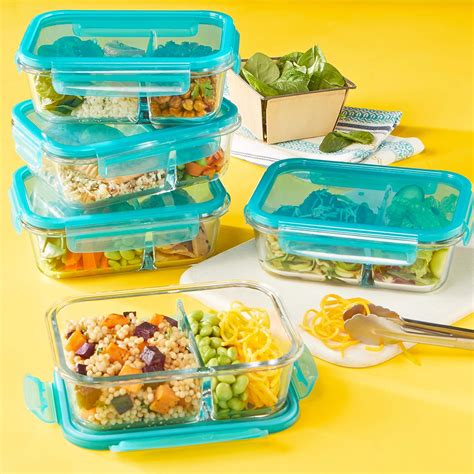 Pyrex Mealbox 10 Pc Bento Box Set 4 Cup Divided Nepal Ubuy