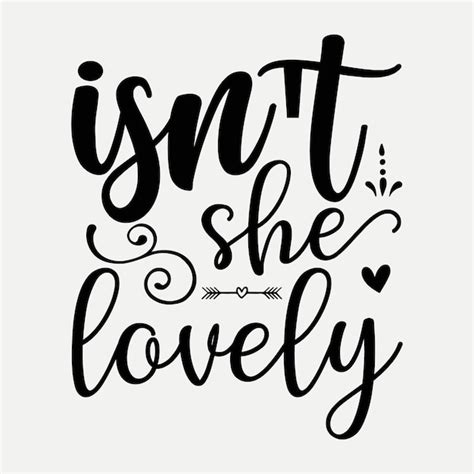 Premium Vector Isnt She Lovely