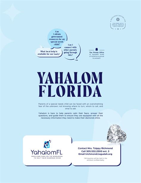Yahalom Florida Launched By Agudath Israels Florida Office Agudath