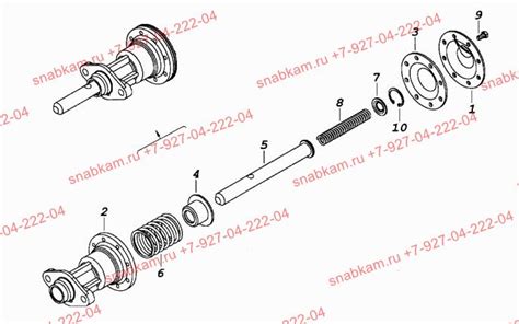 Схема глушителя камаз 65115