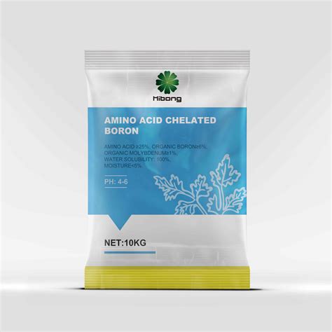 100 Water Soluble Amino Acid Chelated Boron Fertilizer China Amino
