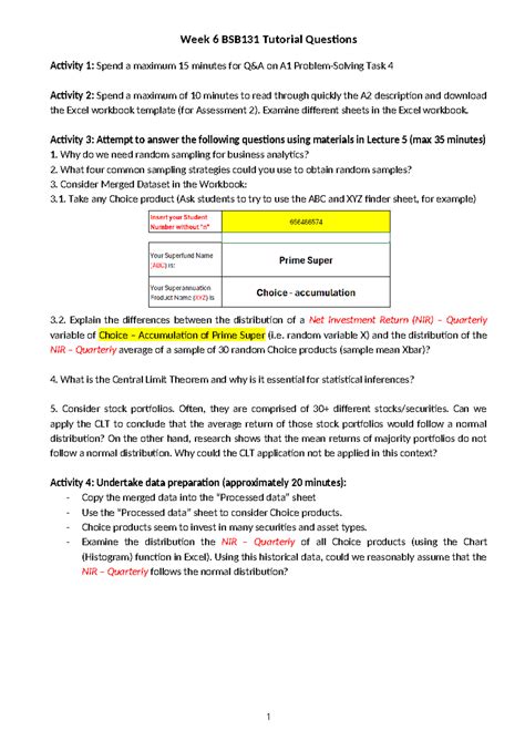 week 6 tutorial questions week 6 bsb131 tutorial questions activity 1