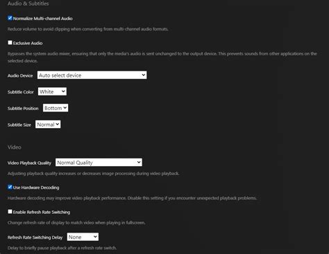 No Sound In Plex App W Desktop Players Plex Forum