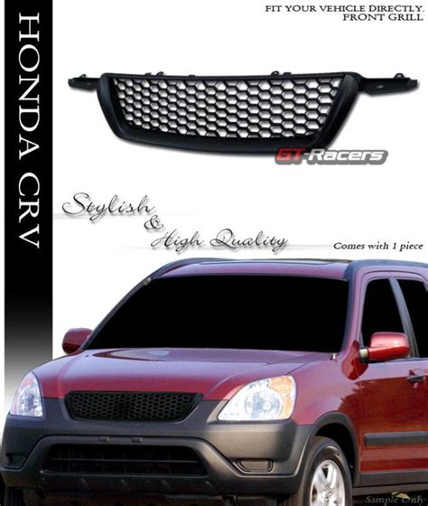 Buy JDM BLK SPORT HONEYCOMB MESH FRONT BUMPER HOOD GRILL GRILLE HONDA CRV CR V In Walnut