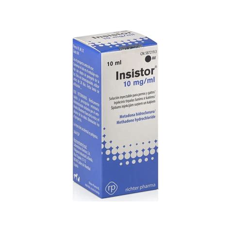 Solutie Injectabila Pentru Caini Si Pisici Insistor 10 Mg Ml Metadona 10 Ml Biotur