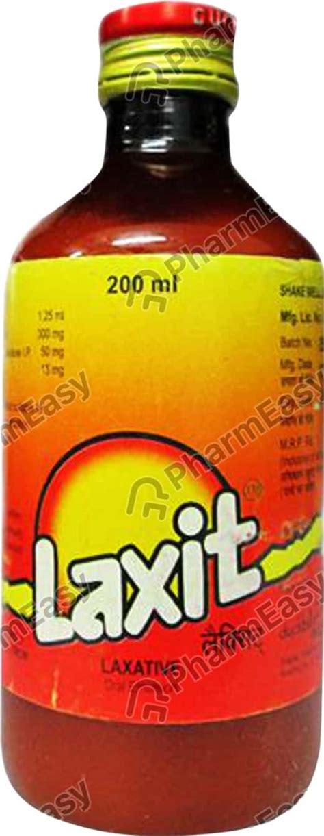 Laxit Plus Bottle Of 200ml Suspension Uses Side Effects Price