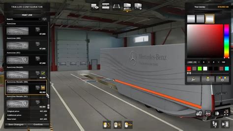 ets2 Aero Dynamischer Anhänger 1 39 1 40 v 2 0 Trailer Mod für