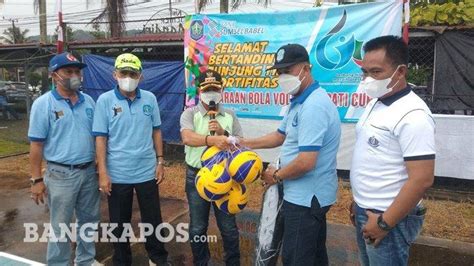 Turnamen Bola Voli Bupati Cup 2021 Resmi Dibuka Begini Pesan Mulkan