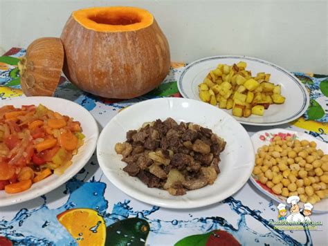 Вкусная фаршированная тыква запеченная в духовке с мясом и овощами