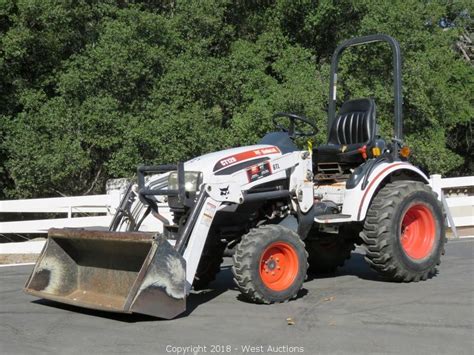 West Auctions Auction Tractors Farm Implements And Tools ITEM Bobcat CT X Front