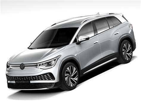 Volkswagen ID6 X 2022 3D Model TurboSquid 1851226