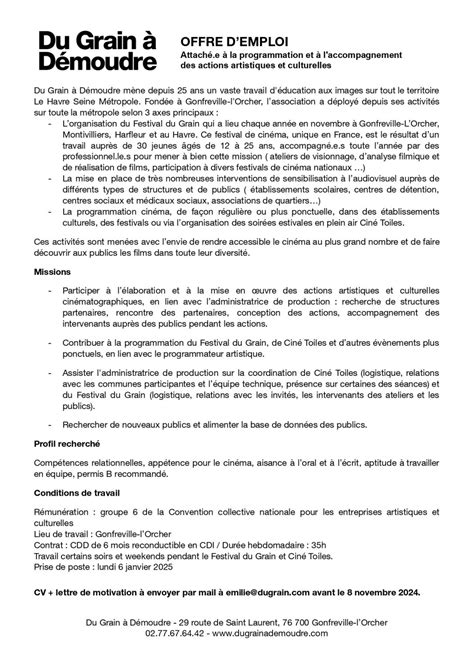 A Vos Cv Et Candidatures Sophie Lacaille