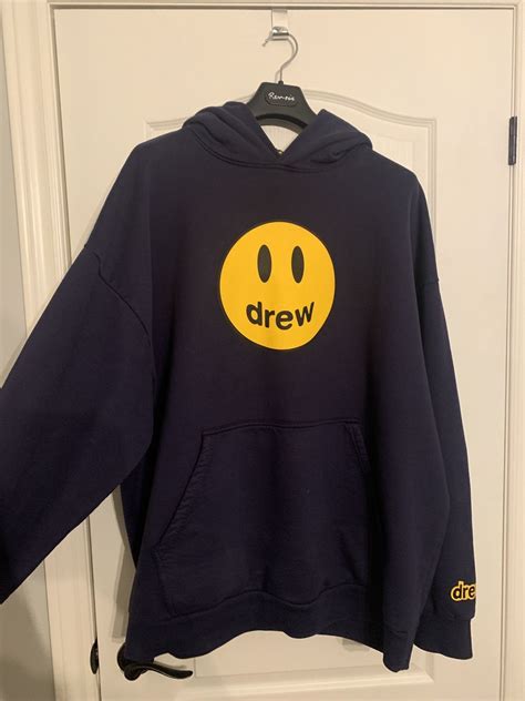 Drew House Drew House Classic Navy Sweater Xxl Grailed