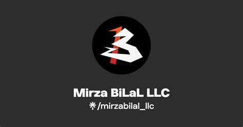 Mirza Bilal Llc Twitter Instagram Tiktok Linktree