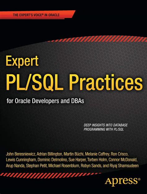 Expert Plsql Practices For Oracle Developers And Dbas Rosenblum