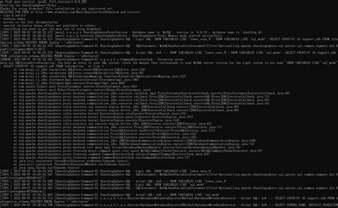 Shardingsphere Proxy 启动后，通过navicat连接报错 提问 Opensec Sphereex 中文社区