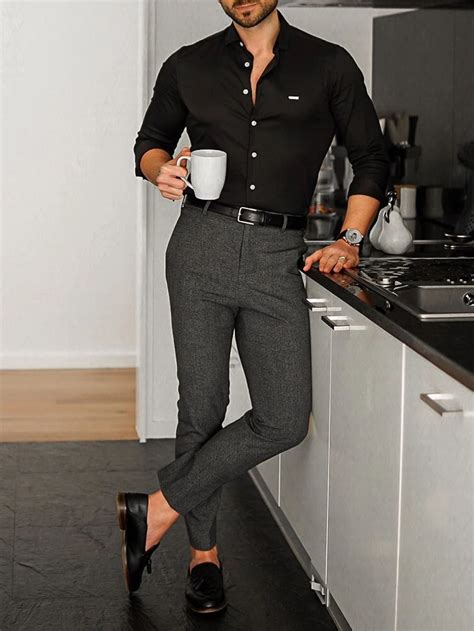 What Color Shirt Goes With Dark Grey Pants Dark Grey Pant