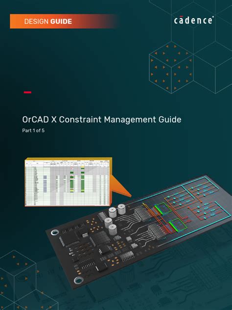Orcad X Constraint Management Design Guide Pdf Printed Circuit